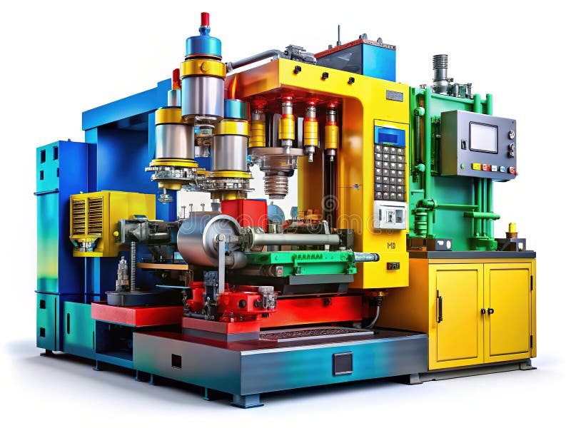 Industrial Scale Law an Abstract AIGenerated Visual of Technological ...