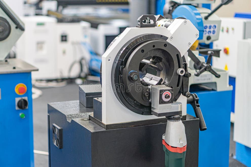 Industrial Setting with Focus on Mechanical Equipment, Featuring a ...