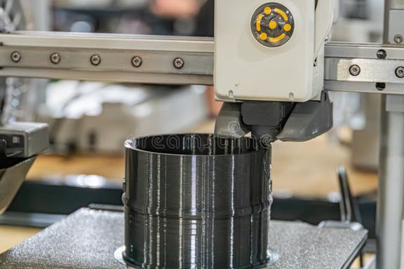 Industrial Setting, Mechanical Operation, Cylindrical Components ...