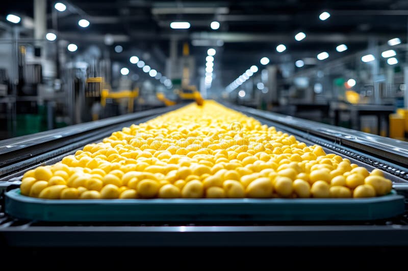 Lemon Processing Facility: Automated Production Line for Fresh Citrus Sorting and Packaging ...
