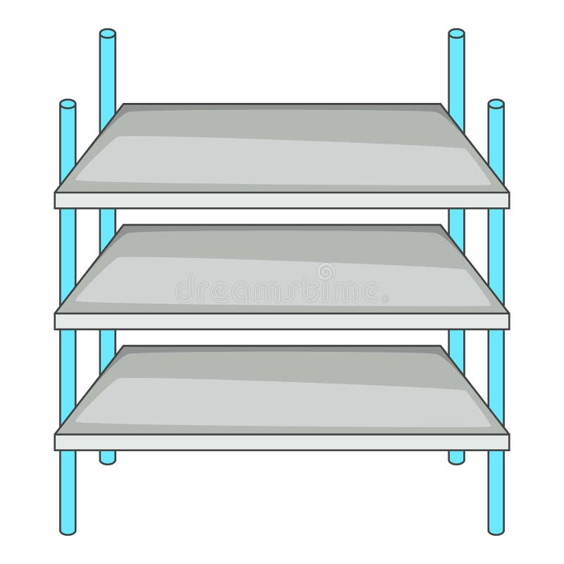 Industrial Rack Icon, Isometric Style Stock Vector - Illustration of ...