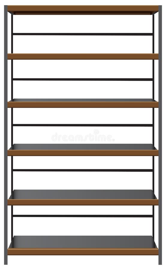 Industrial Shelving Icon, Cartoon Style Stock Vector - Illustration of ...