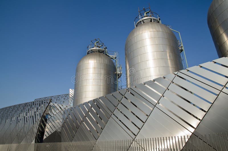 Industrial silos stock image. Image of industry, construction - 31923481