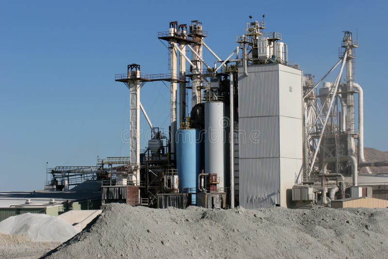 Heavy industrial zone stock image. Image of building - 27469531