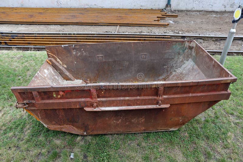 Industrial Skip Container stock photo. Image of collection - 288082296