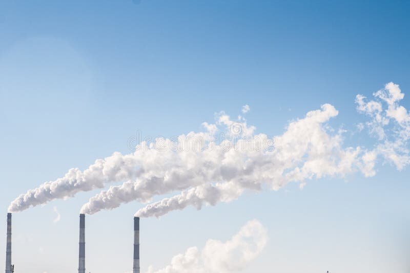 Pollution: Industrial Smoke, Smog Out of Chimney Stock Image - Image of ...