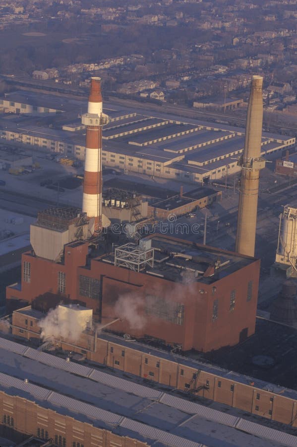 Industrial smoke stack stock photo. Image of industry - 26256008