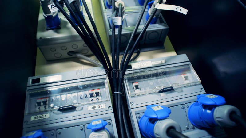 Industrial Socket, Plug, Outlet. High-voltage Electrical Equipment at ...