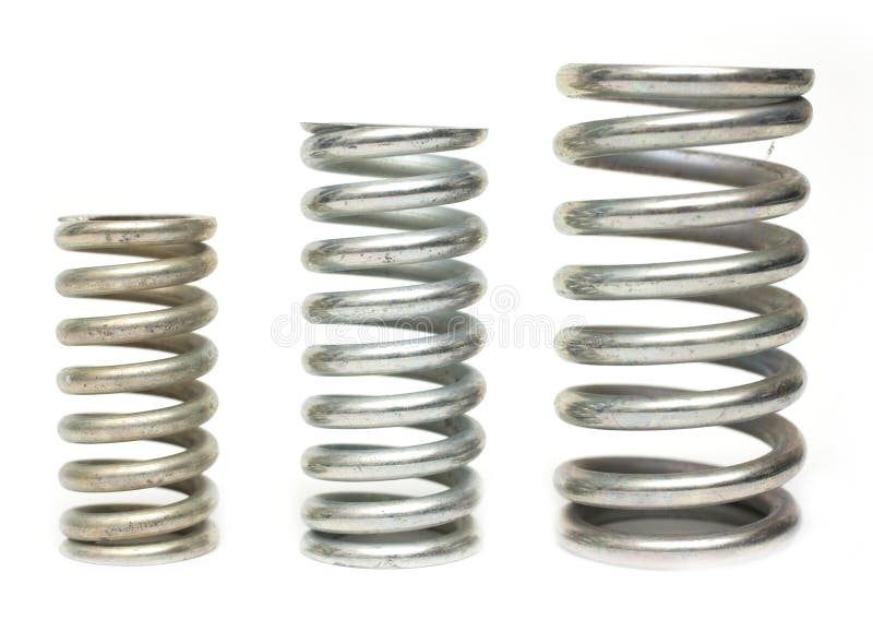 Metal spring stock image. Image of spring, shock, dynamic - 19509899