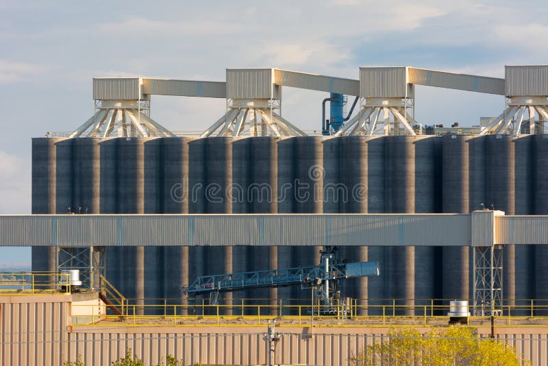 Fuel storage depot stock image. Image of lights, sepia - 12964905