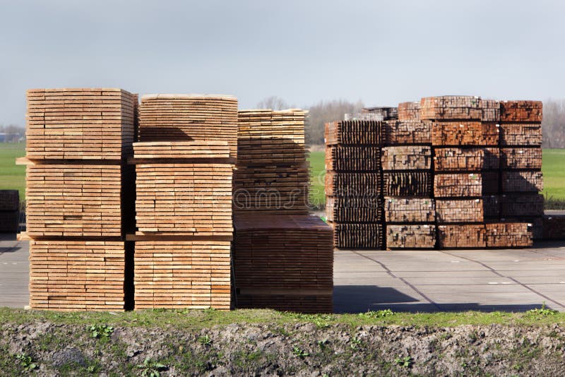 Industrial storage of wood stock photo. Image of storage - 88555544