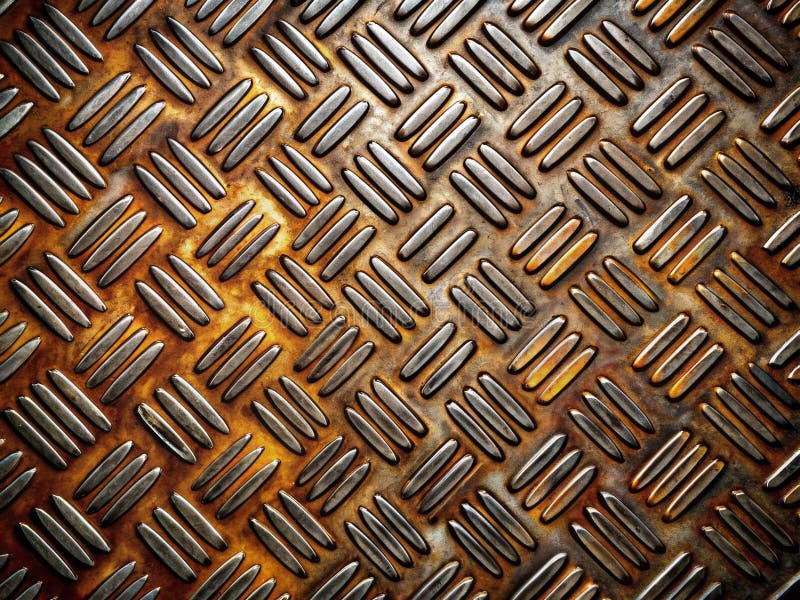 Industrial Strength Metal Grate Floor Panel Rustic Texture Interlocking ...