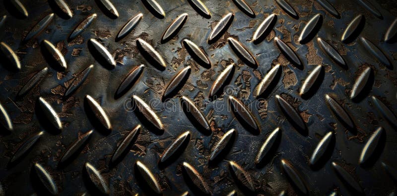 Industrial Strength. Metallic Grunge Theme Stock Illustration ...