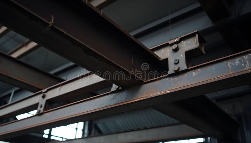 Industrial Strength: Steel Beam Construction and Structural Support ...
