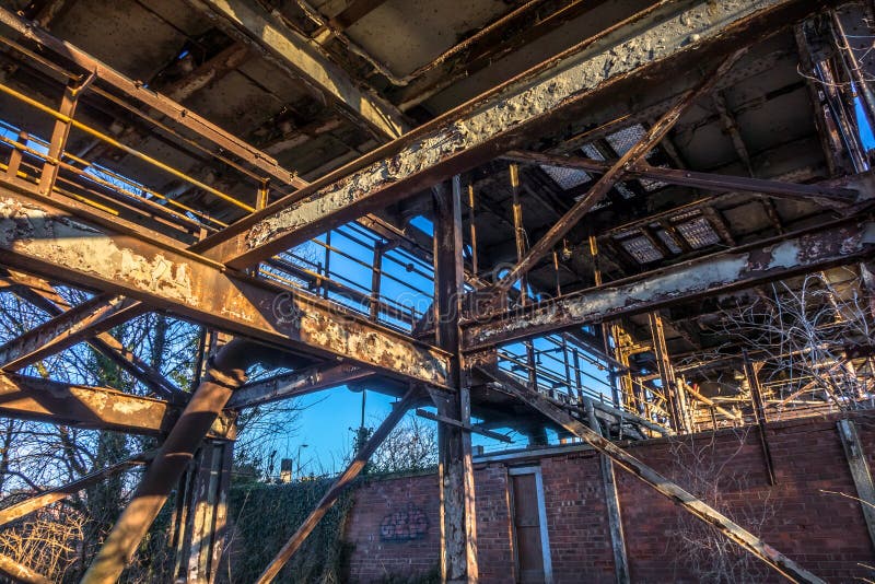 Industrial Structure stock image. Image of abandoned - 55034731