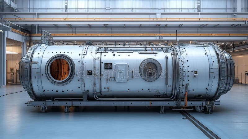 Industrial-Style Medical Equipment with Multiple Viewing Windows and ...