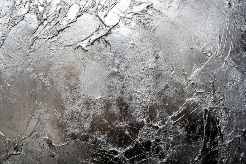 An Industrial-style Silver Surface with a Rough, Gritty Texture. the ...