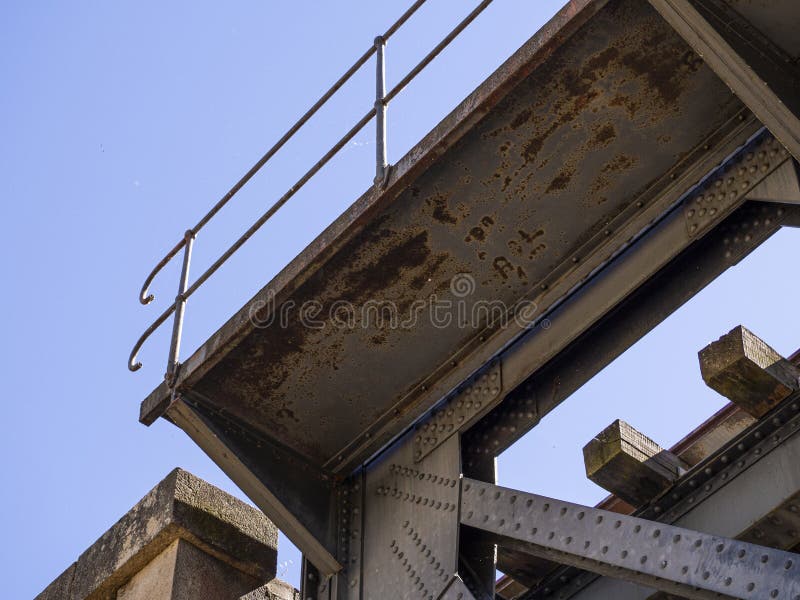 Industrial Subject on the Scrap Metal Stock Image - Image of abstract ...
