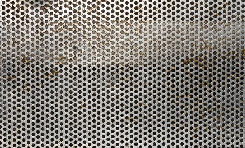 Industrial Surface, Metal Sieve Texture Stock Image - Image of closeup ...