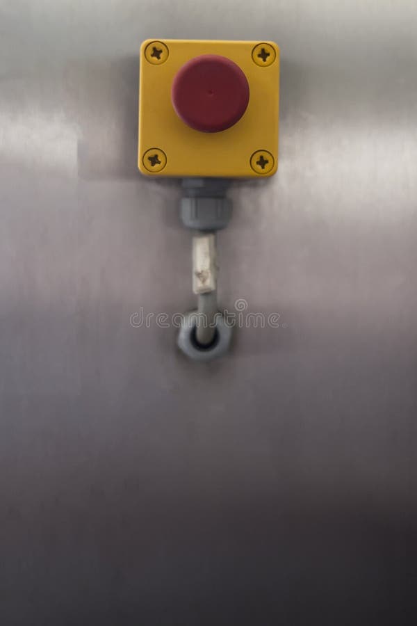 Industrial Switching Button Stock Photo - Image of safety, equipment ...