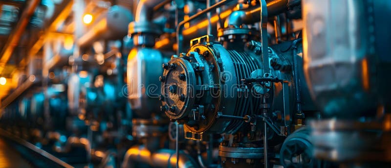 Industrial Symphony: the Power of Progress. Concept Industrial ...