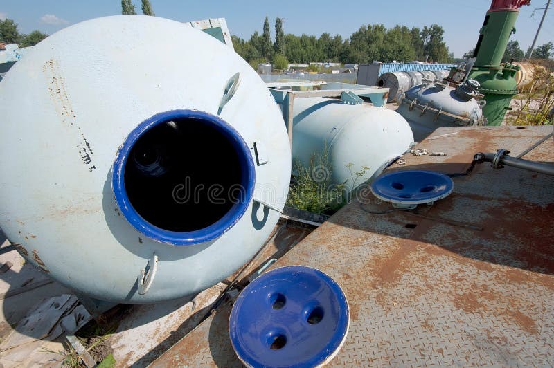 Industrial tanks stock photo. Image of factory, cistern - 33970828