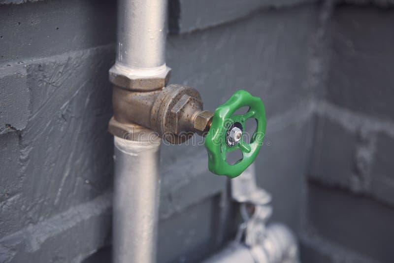 Pipe and valve stock photo. Image of plumb, rusty, pipe - 78575922