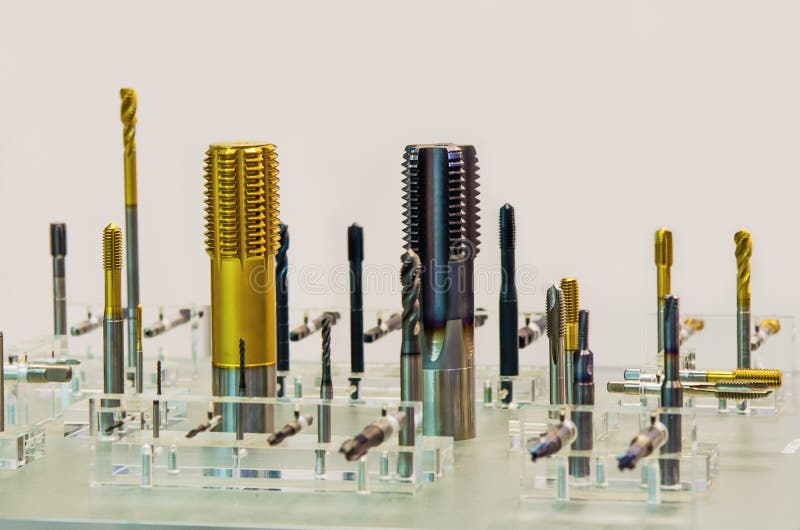 Industrial tapping tools stock photo. Image of processing - 171984010
