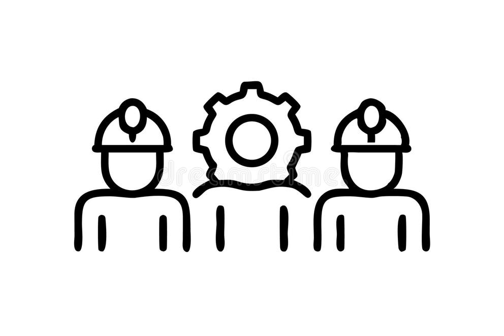 Industrial Teamwork with Men Working in Engineering, Manufacturing ...