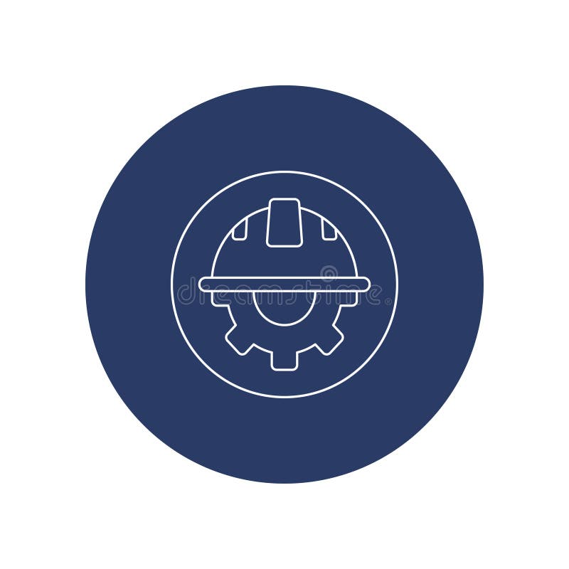 Industrial Technician Engineering Icon Stock Vector - Illustration of ...