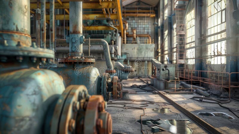 Industrial Technologies and Settings Showcasing Their Innovation Stock ...