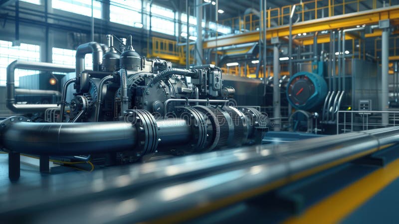 Industrial Technologies and Settings Showcasing Their Innovation Stock ...