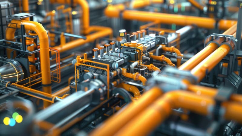 Industrial Technologies and Settings Showcasing Their Innovation Stock ...