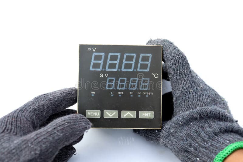 Industrial Temperature Control Box Stock Photo - Image of equipment ...