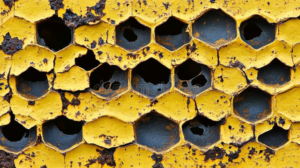 The Industrial Texture of an Old Tractor Oil Filter, Featuring Rust and ...