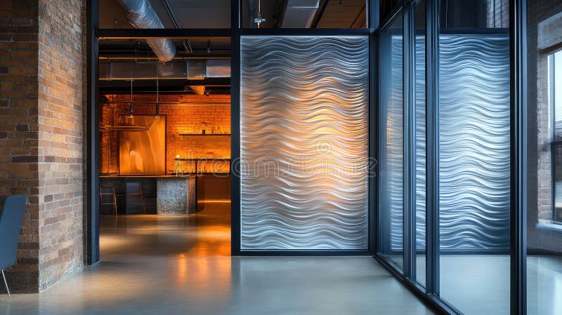 Industrial textured glass stock illustration. Illustration of chic ...