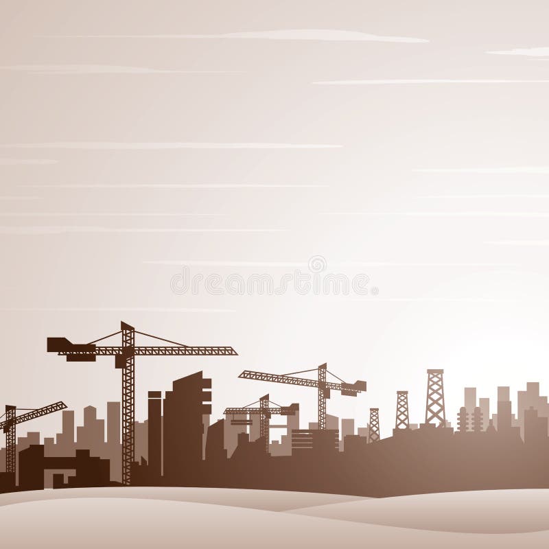 Industrial Theme Background Stock Vector - Illustration of occupation ...
