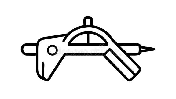 Industrial Tool or Clamp Icon, Mechanics and Engineering, Vector Design ...