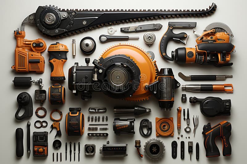 Industrial Tools stock illustration. Illustration of labor - 302978468