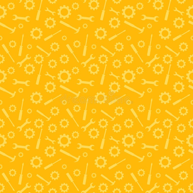Industrial Tools Seamless Pattern Stock Vector - Illustration of ...