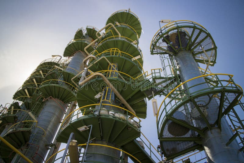 Industrial Tower stock photo. Image of pipeline, column - 54475312