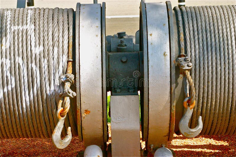Towing cable stock photo. Image of hook, motor, cabling - 20729822