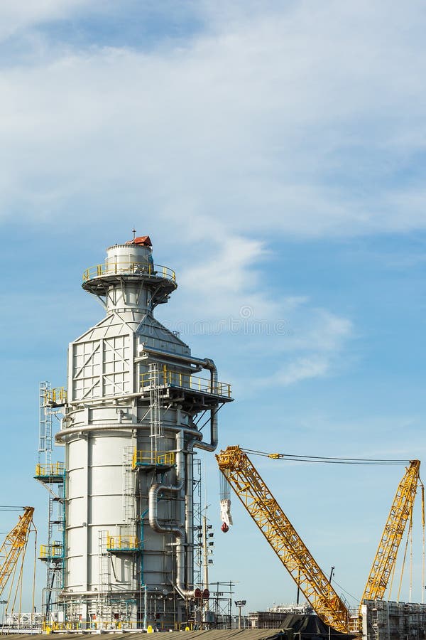 Industrial Tube Factory - Stock Image Stock Photo - Image of chemistry ...