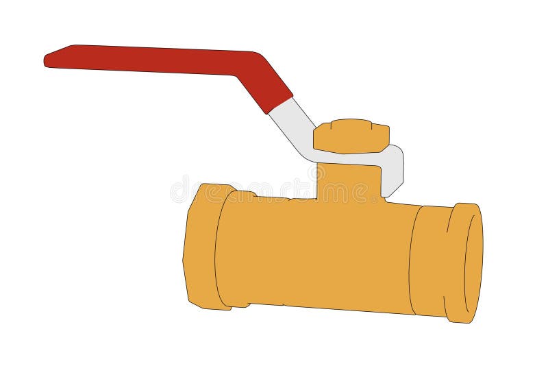 Industrial valve stock illustration. Illustration of industrial - 54723205