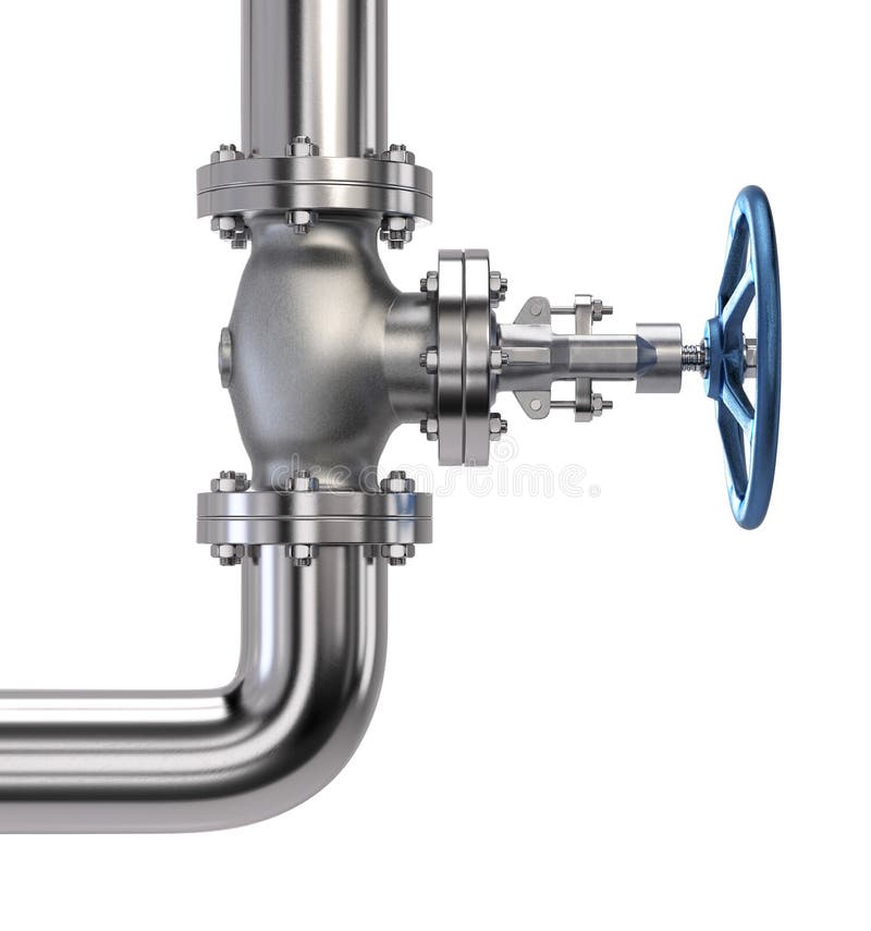Industrial Valve stock photo. Image of metal, pipeline - 44867776