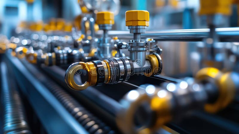 Industrial Valve System with Precision Engineering in Modern ...