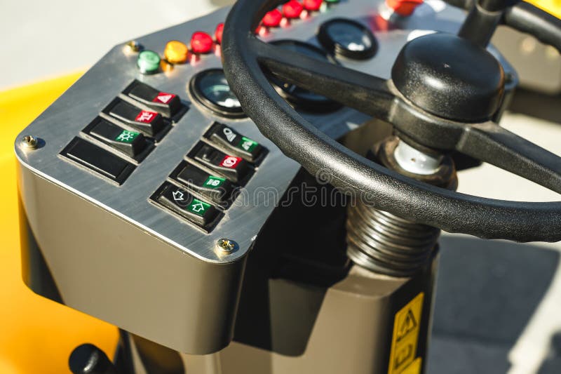 Industrial Vehicle. Heavy Construction Equipment Machine Stock Image ...