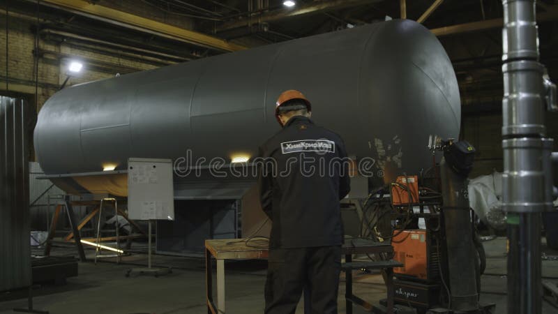 The Industrial Vessel is Present within the Workshop Where the ...