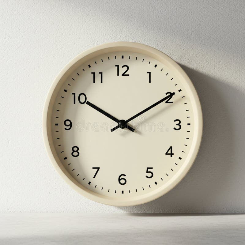 Industrial Wall Clock in a Warehouse Setting – Functional and Vintage ...