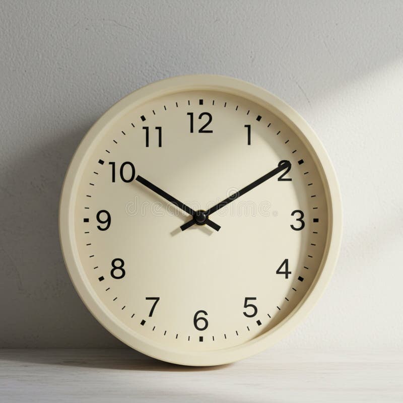 Industrial Wall Clock in a Warehouse Setting – Functional and Vintage ...